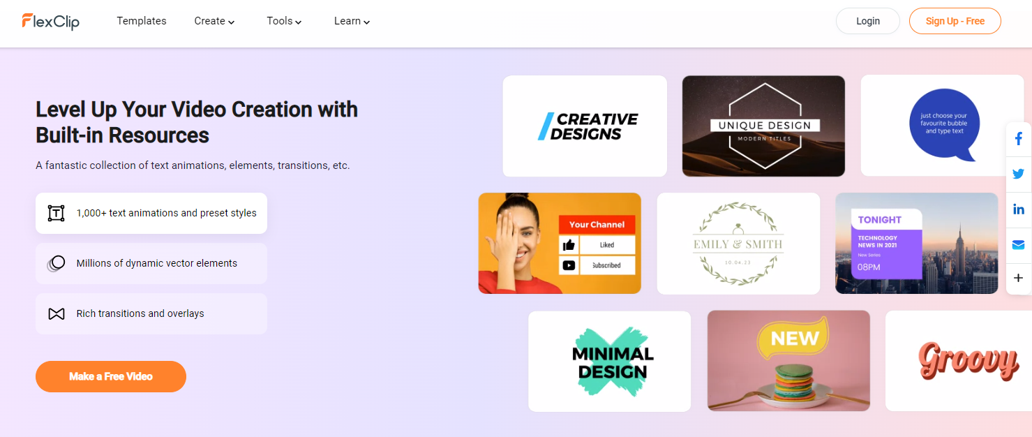 FlexClip Review 2022: The Best Online Video Editor For Beginners